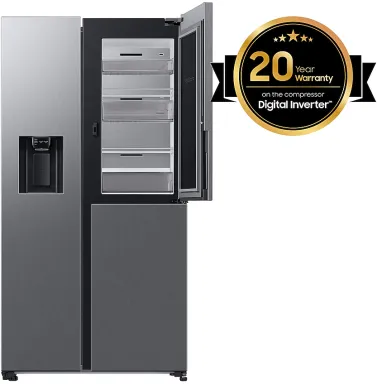 Samsung RH68B8840S9 frigo américain Pose libre 627 L F Acier inoxydable